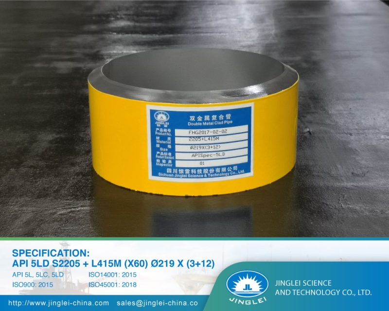 Cra Clad Pipes - Cra Clad and Lined Steel Pipes JLC